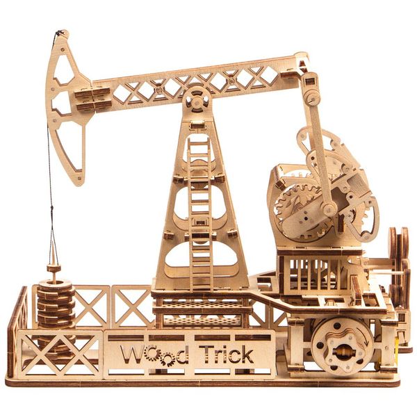 hplusmall 3D나무퍼즐 원유 시추기 작 W9B73D1 - 핫트랙스