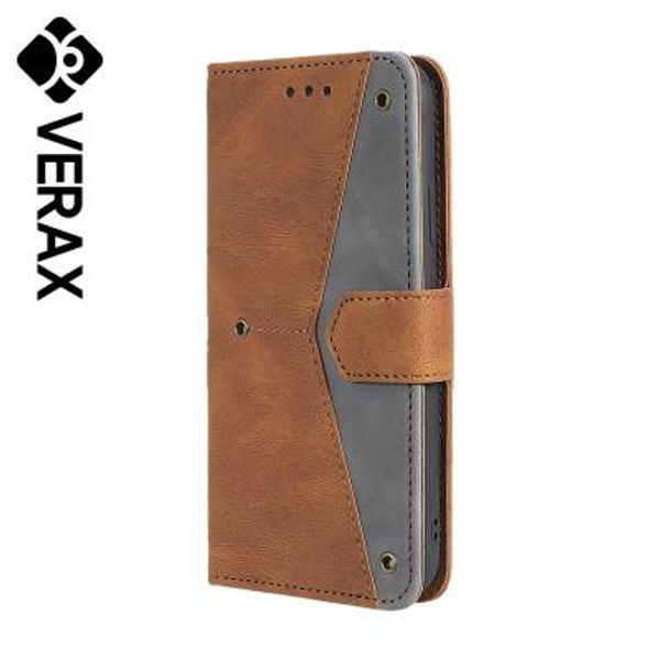 VERAX 갤럭시A41 레더 베이직 레터 커버 가죽 케이스 P174 - 핫트랙스