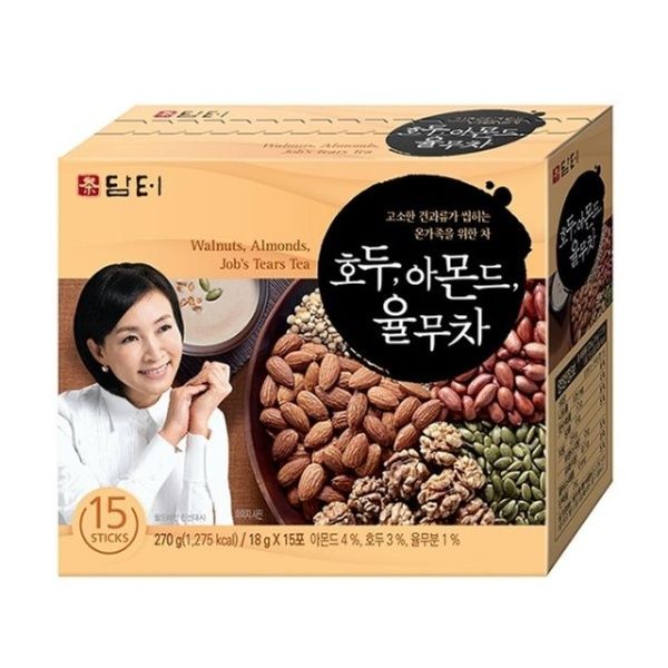 hplusmall 담터 신 호두아몬드율무 15T[WC79CB2] - 핫트랙스