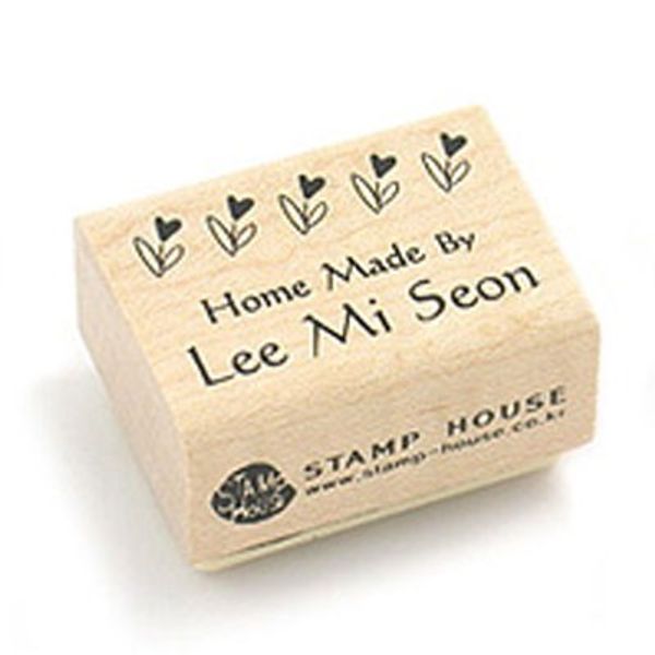 Stamp House [주문제작라벨]하트플라워 - 핫트랙스