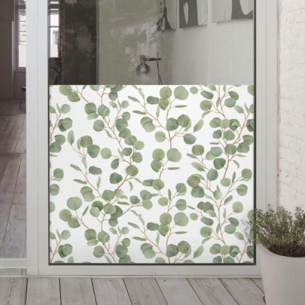 ggoomim eh381-유칼립투스_불투명유리시트지 - 핫트랙스