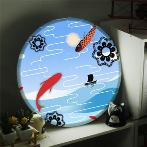 ggoomim nb775-LED액자45R_밝은기운산수화 - 핫트랙스