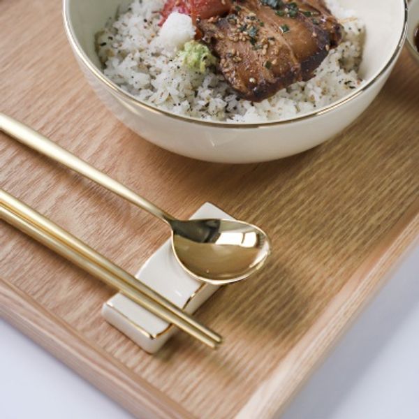 kitchen malling 엘크 골드 수저받침 3color - 핫트랙스