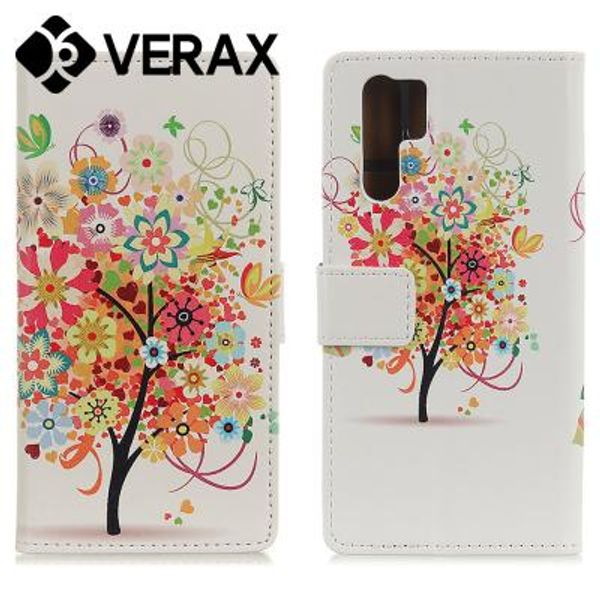 VERAX P414 갤럭시A30 로맨틱 아트 커버 스마트 가죽 케이스 - 핫트랙스