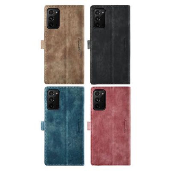 VERAX 갤럭시S20 3단월렛 지갑 레트로 가죽 케이스 P616 - 핫트랙스