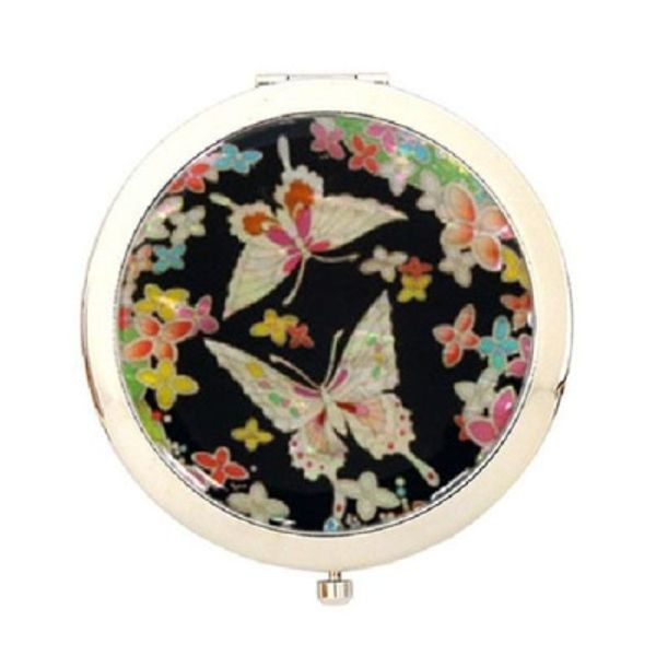 hplusmall (SM)자개원터치손거울 꽃나비 - 핫트랙스