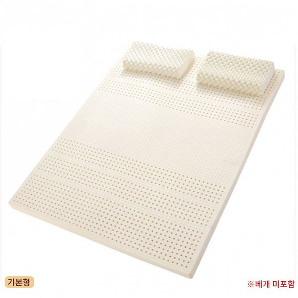 shoppingplan 고급 라텍스 기본형 매트리스(라지킹)(두께:7.5cm) - 핫트랙스