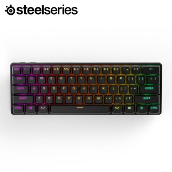 Steelseries 스틸시리즈 Apex Pro Mini WL US 무선 게이밍 키보드 - 핫트랙스