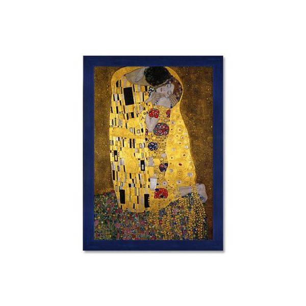 hplusmall 500피스퍼즐 클림트 키스 우드블루 액자세트(W1D0193) - 핫트랙스
