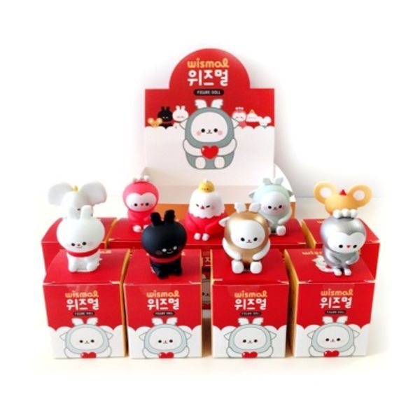 hplusmall 위즈멀친구들 랜덤 피규어 - 9종 세트 - 캐릭터정품 - 핫트랙스