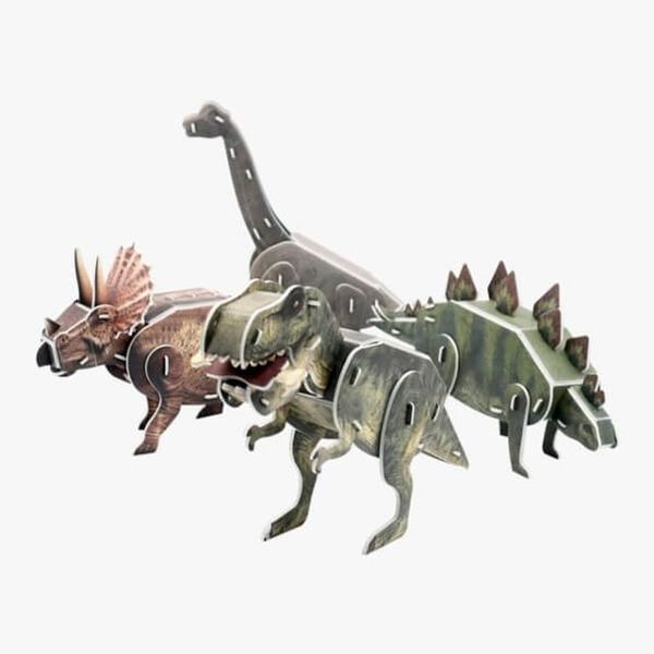 hplusmall 3D입체퍼즐 공룡시리즈1 4종 모형 만들기(WEC5991) - 핫트랙스