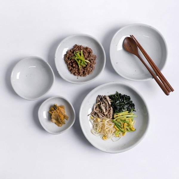 kitchen malling 진 고백자 국산 도자기 비정형 찬기 5size 택1 - 핫트랙스