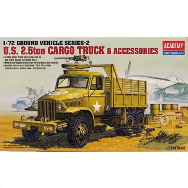 hplusmall 아카데미과학 미군 2.5톤 카고트럭 1/72 - 핫트랙스