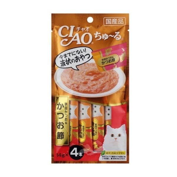 hplusmall 챠오츄루 가다랑어+가다랑어포 (1봉 14gx4p)(WD13696) - 핫트랙스