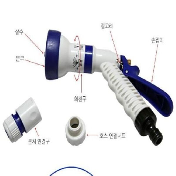hplusmall (SM)다기능 물분사기 로터리분사기 스프레이건 - 핫트랙스