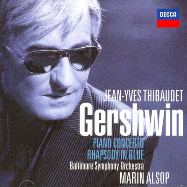 GEORGE GERSHWIN PIANO CONCERTO, RHAPSODY IN BLUE/ MARIN ALSOP, JEAN ...