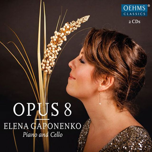 ELENA GAPONENKO OPUS 8: PIANO AND CELLO [엘레나 가포넨코: 첼로와 피아노를 위한 현대 작품집] - 핫트랙스