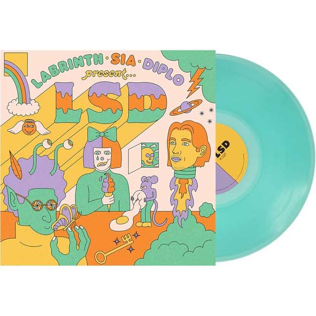 LSD LABRINTH, SIA, DIPLO PRESENT… LSD [5TH ANNIVERSARY] [SEA GLASS LP ...