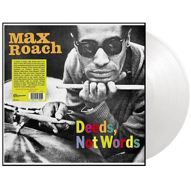 MAX ROACH DEEDS, NOT WORDS [CLEAR LP] - 핫트랙스
