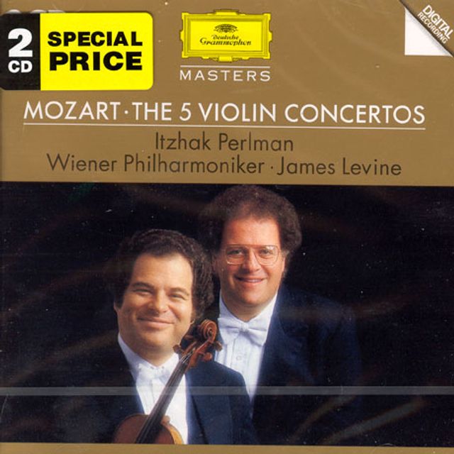 WOLFGANG AMADEUS MOZART THE 5 VIOLIN CONCERTOS, ETC/ PERLMAN/ LEVINE - 핫트랙스