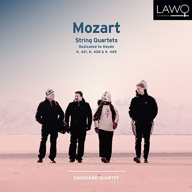 WOLFGANG AMADEUS MOZART STRING QUARTETS: DEDICATED TO HAYDN/ ENGEGARD QUARTET [모차르트: 현악사중주 15 ...