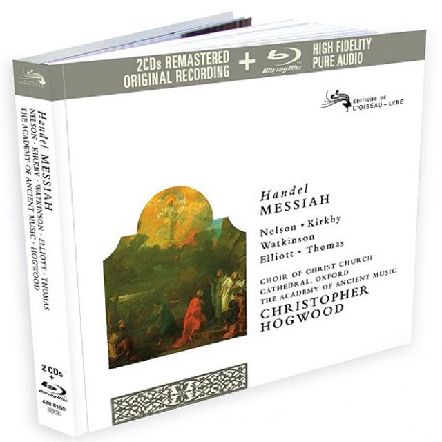 GEORGE FRIDERIC HANDEL MESSIAH/ CHRISTOPHER HOGWOOD [2CD+BLU-RAY AUDIO ...