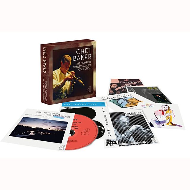 CHET BAKER THE COMPLETE TIMELESS ALBUMS COLLECTION [ORIGINAL COVER ...