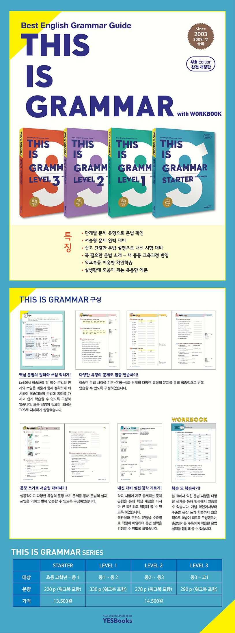 This is Grammar Level 1 | 예스북스 편집부 - 교보문고