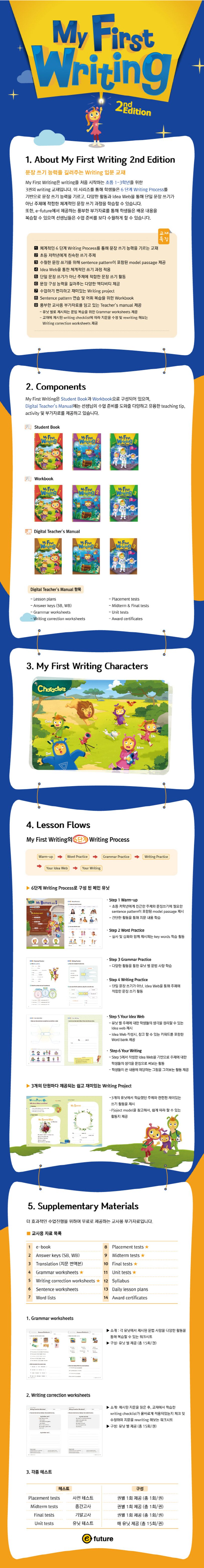 My First Writing 2(Student Book) | Casey Kim - 교보문고