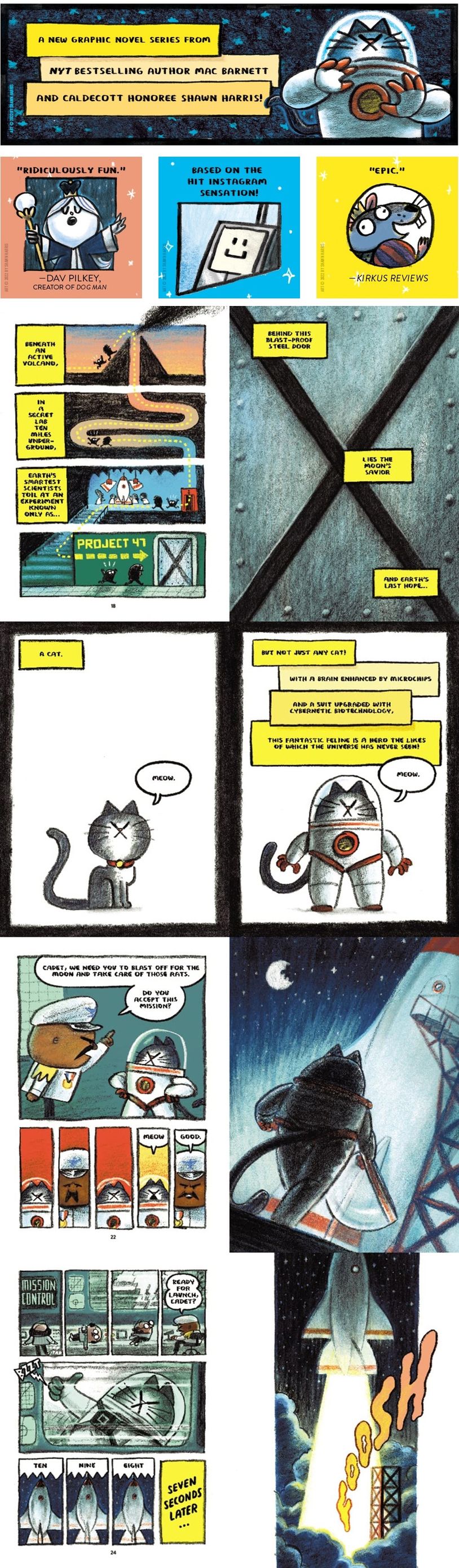 The First Cat in Space Ate Pizza (Book #1) | Barnett, Mac - 교보문고