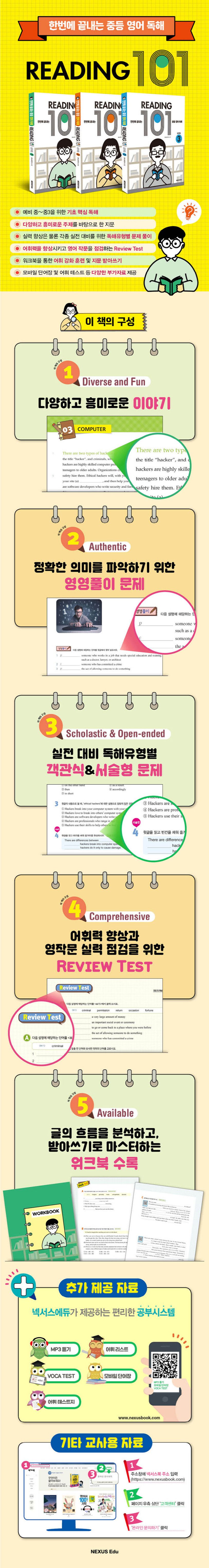 READING 101 LEVEL 2 | 영어교육연구소 - 교보문고