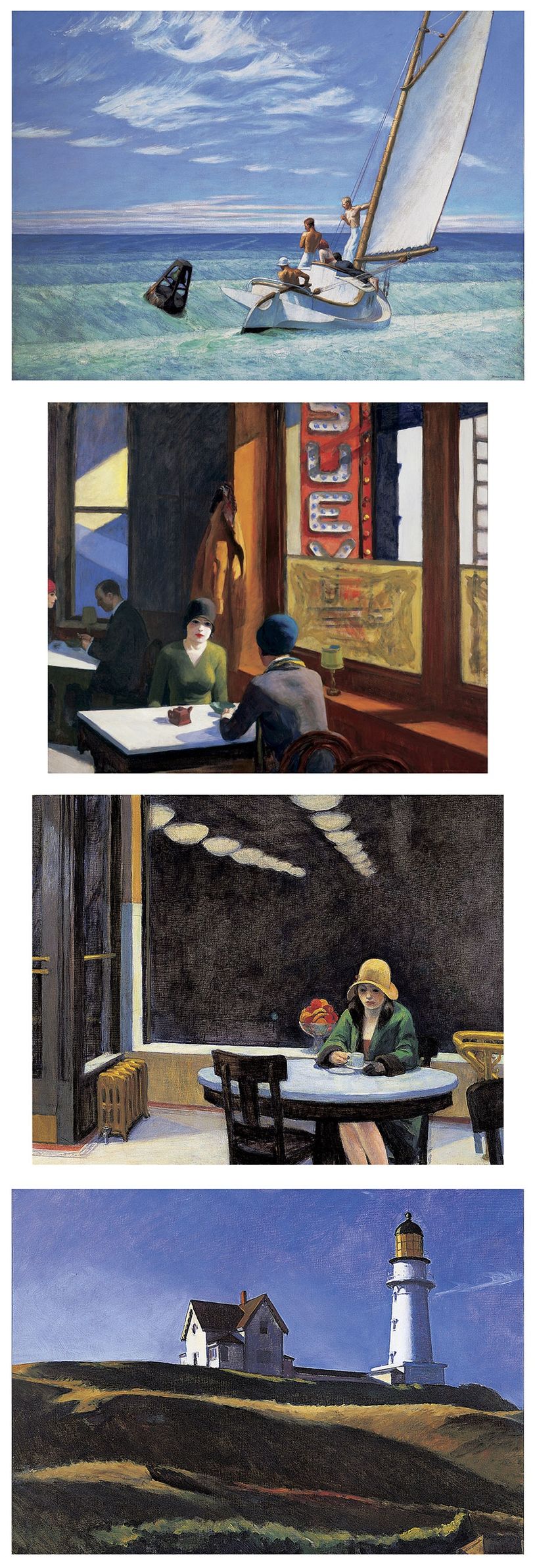 Edward Hopper : Book of Postcards | Hopper, Edward - 교보문고