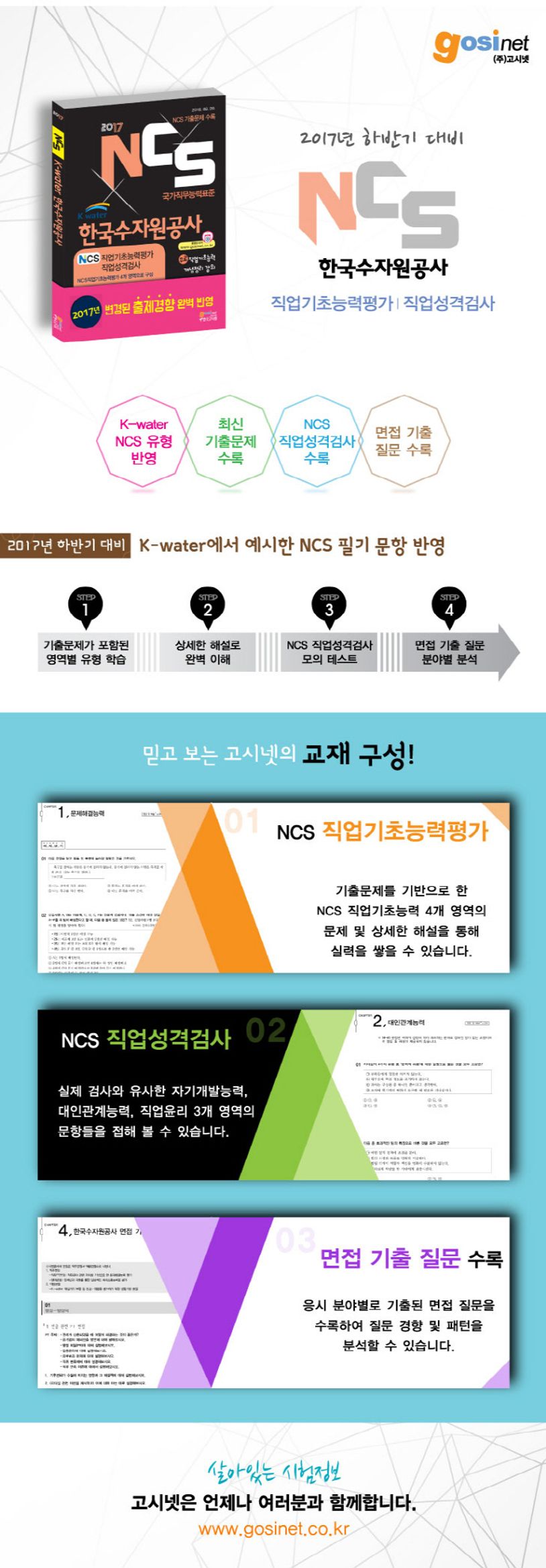 한국수자원공사 NCS직업기초능력평가 직업성격검사(2017) | 한국고시회 편집부 - 교보문고