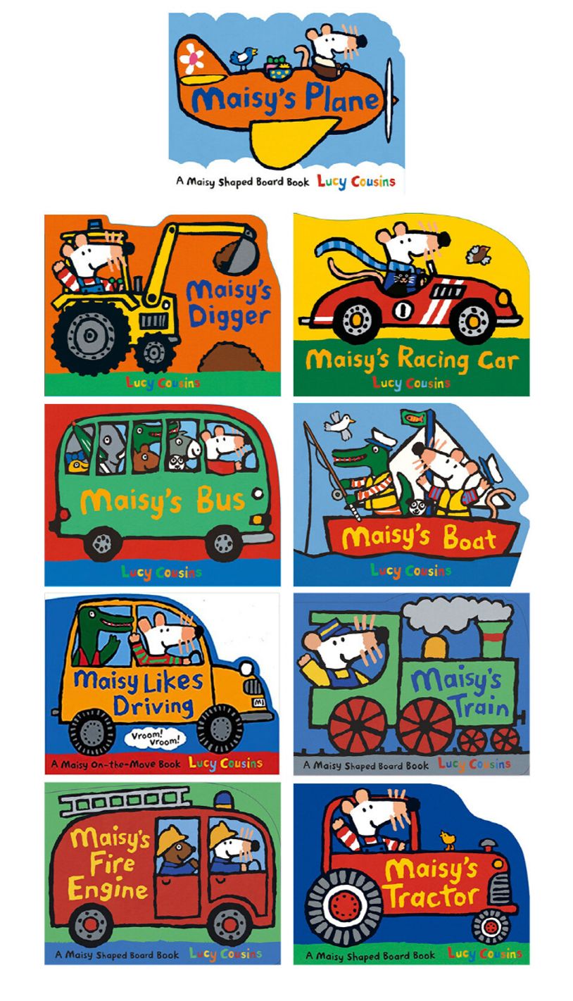 Maisy Shaped Transport 9 copy set | Lucy Cousins - 교보문고