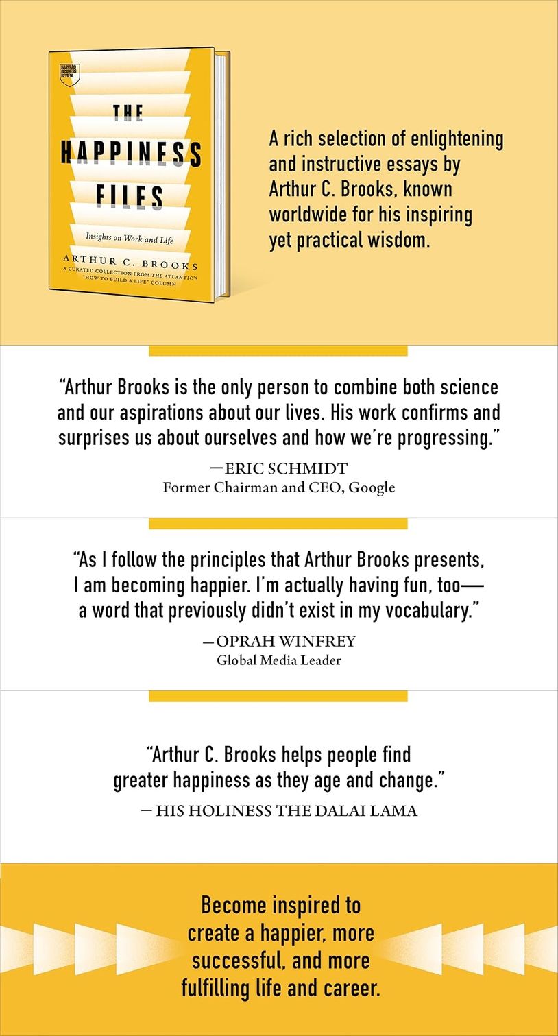 The Happiness Files | Brooks, Arthur C. - 교보문고