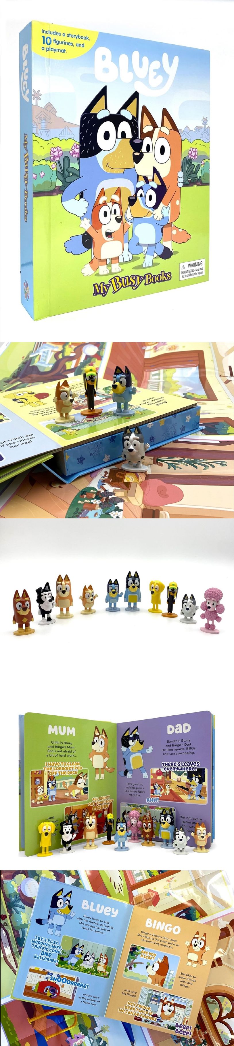 BBC Bluey My Busy Books 블루이 비지북 | Phidal Publishing - 교보문고