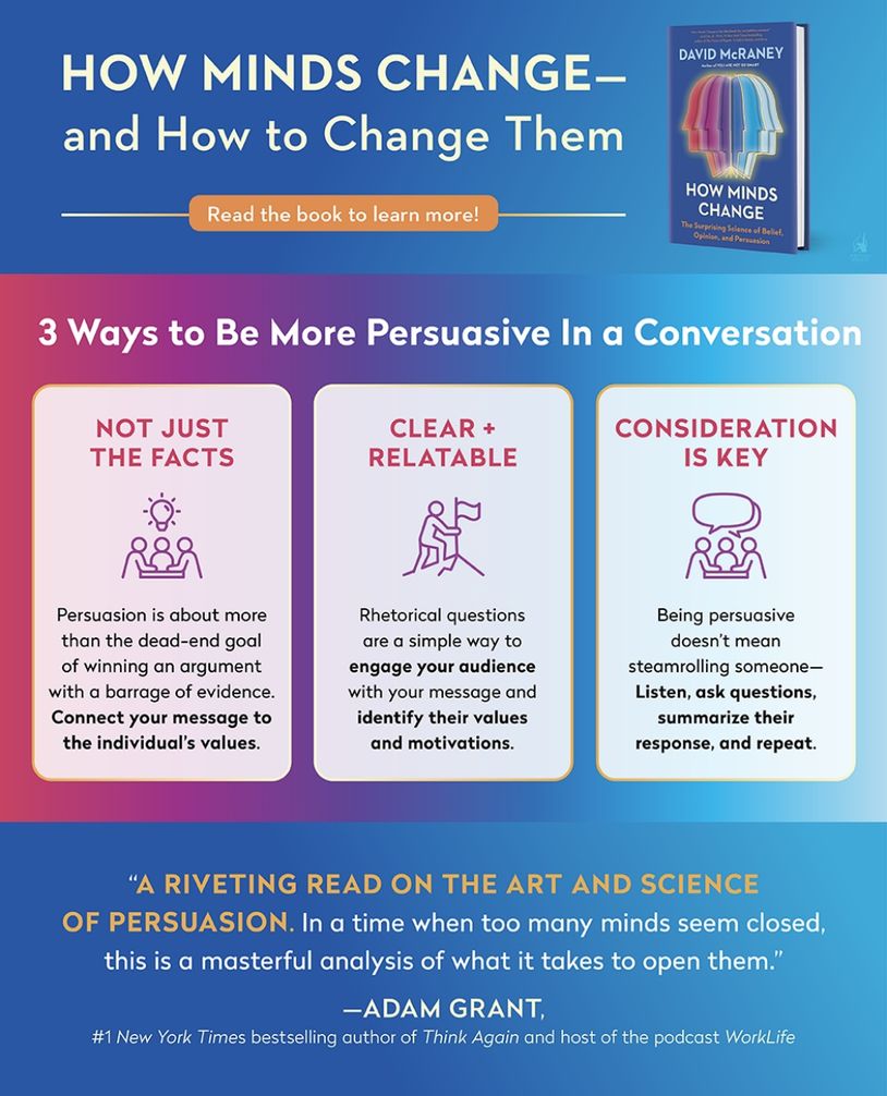 How Minds Change | McRaney, David - 교보문고