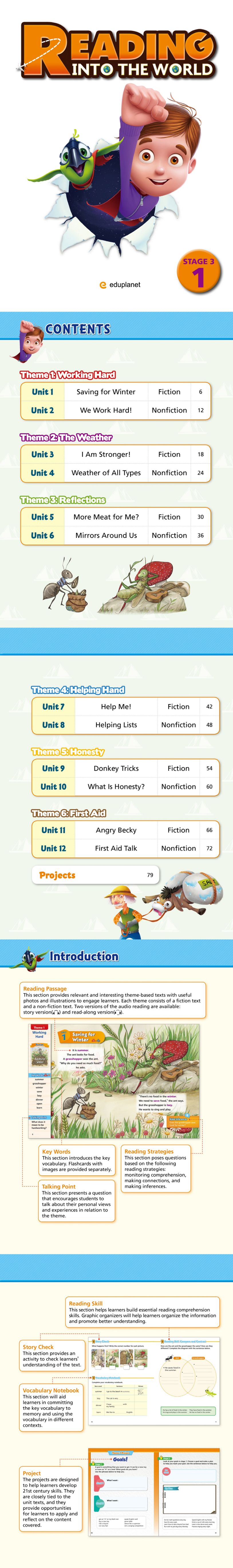 Reading Into the World Stage 3-1(Student Book + Workbook) | 에듀플래닛 편집부 ...