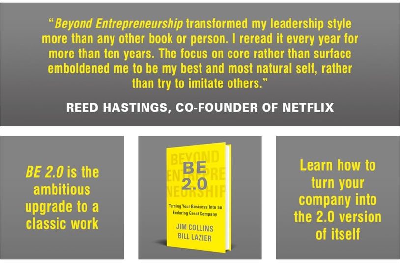 Beyond Entrepreneurship 2.0 | Jim Collins - 교보문고