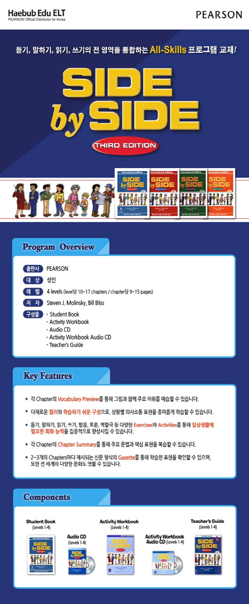 Side by Side 3.(Student Book) | Molinsky - 교보문고