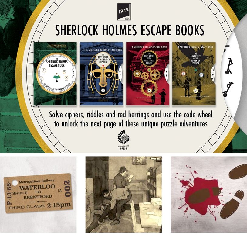 A Sherlock Holmes Escape Book, Volume 3: The Adventure of the ...