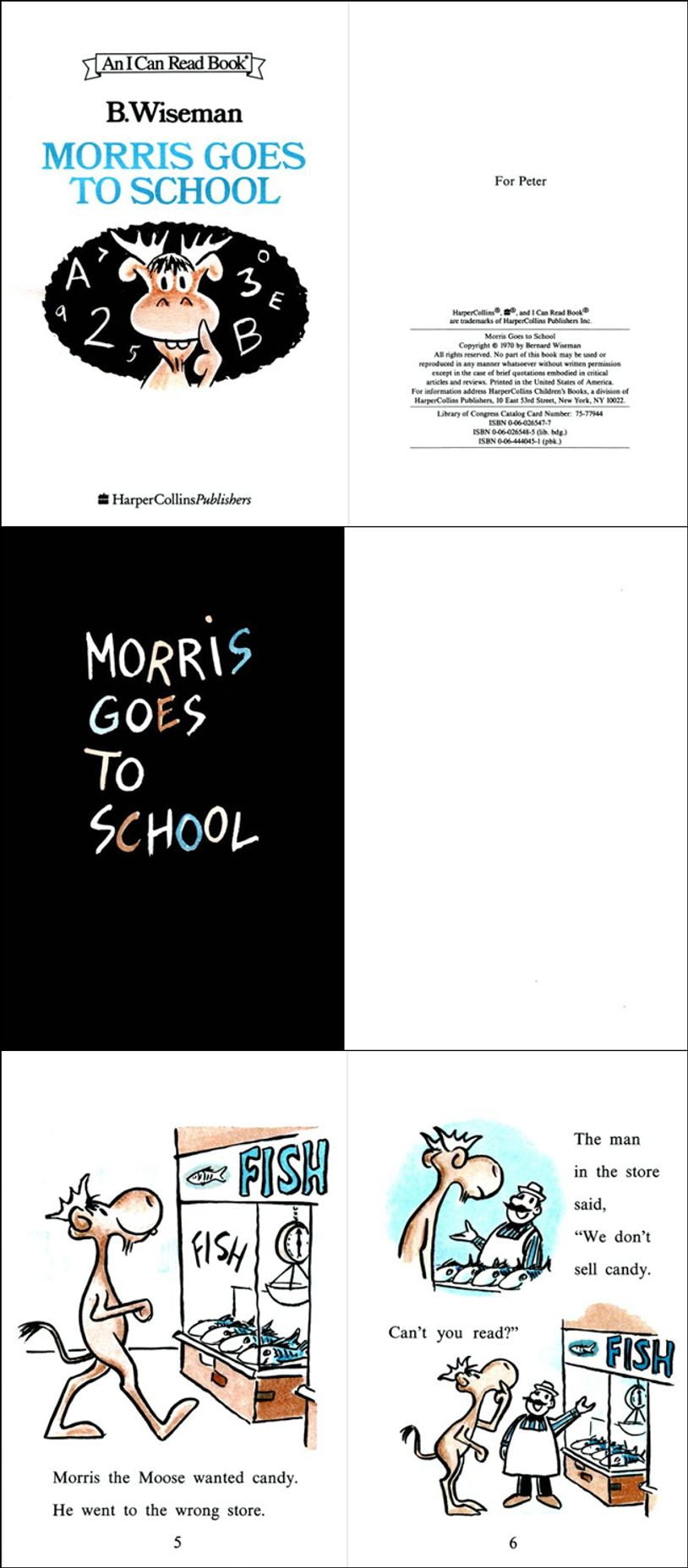 Morris Goes to School | Wiseman, Bernard - 교보문고