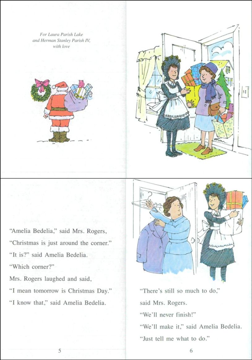 Merry Christmas Amelia Bedelia | Parish, Peggy/ Sweat, Lynn (PHT ...