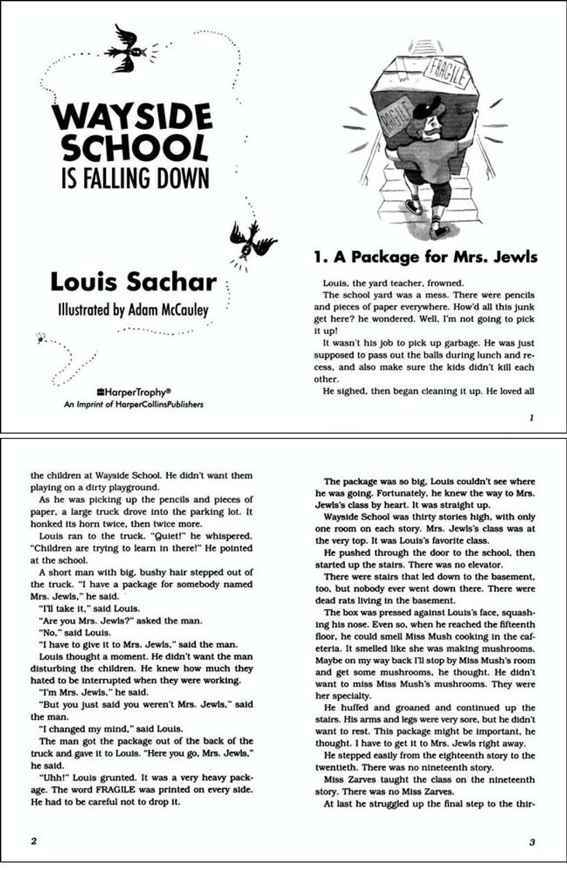 Wayside School Is Falling Down | Louis Sachar - 교보문고