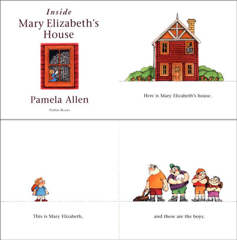 INSIDE MARY ELIZABETH S HOUSE | PAMELA ALLEN - 교보문고