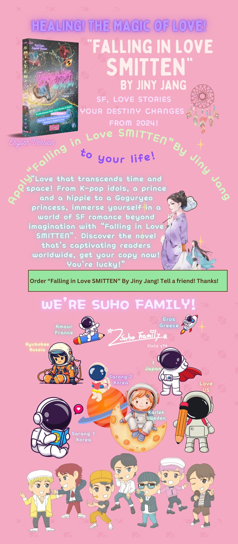 Falling in Love SMITTEN | Jiny Jang - 교보문고