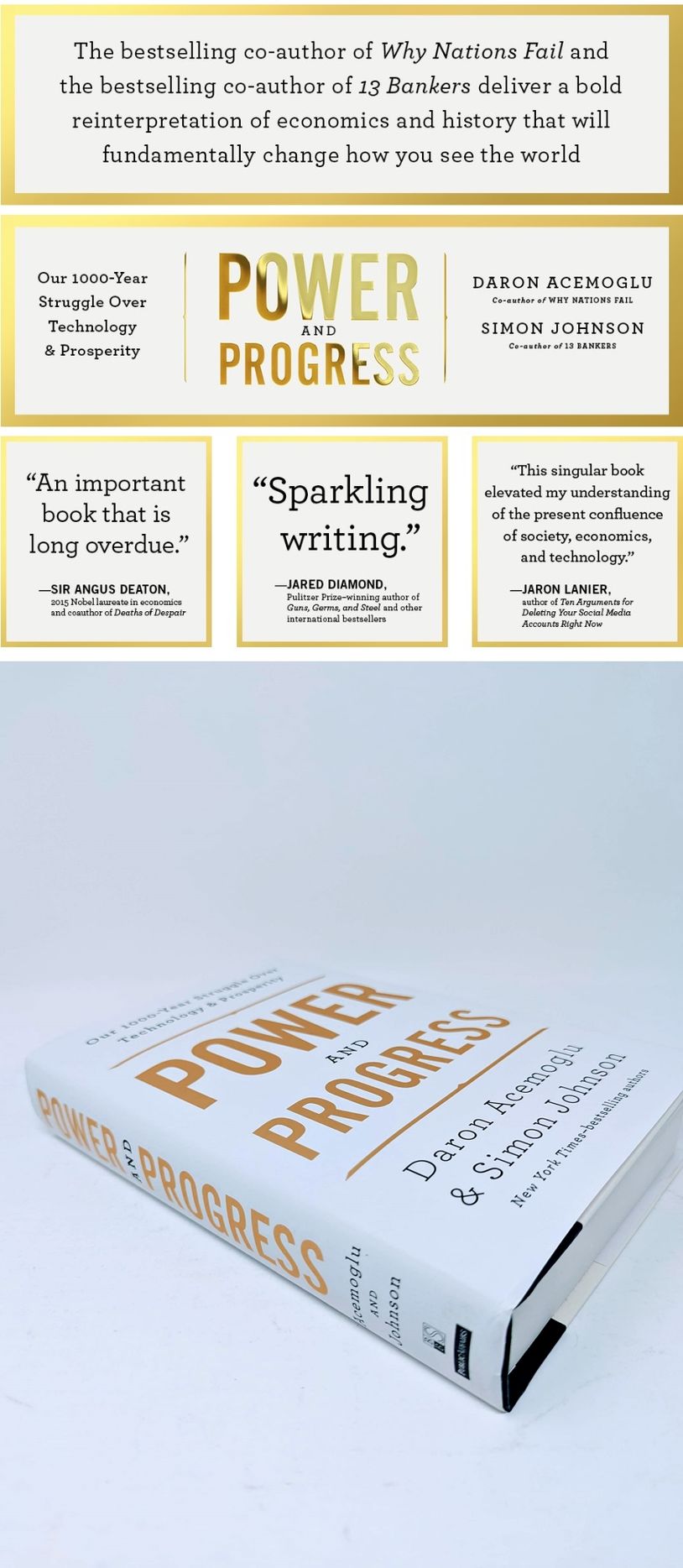 Power and Progress | Acemoglu, Daron - 교보문고