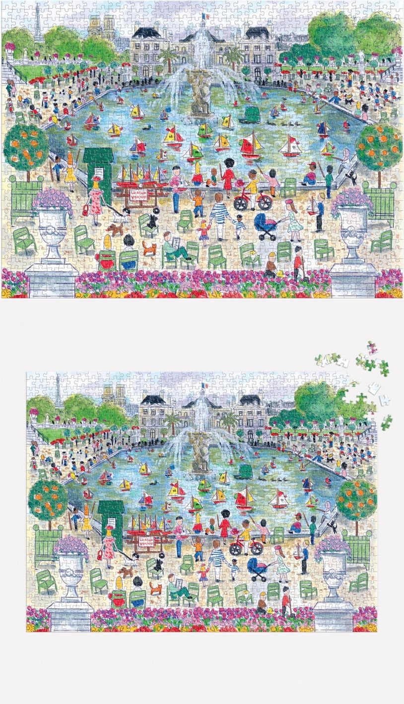 Michael Storrings Springtime in Paris 1000 Piece Puzzle | Galison - 교보문고