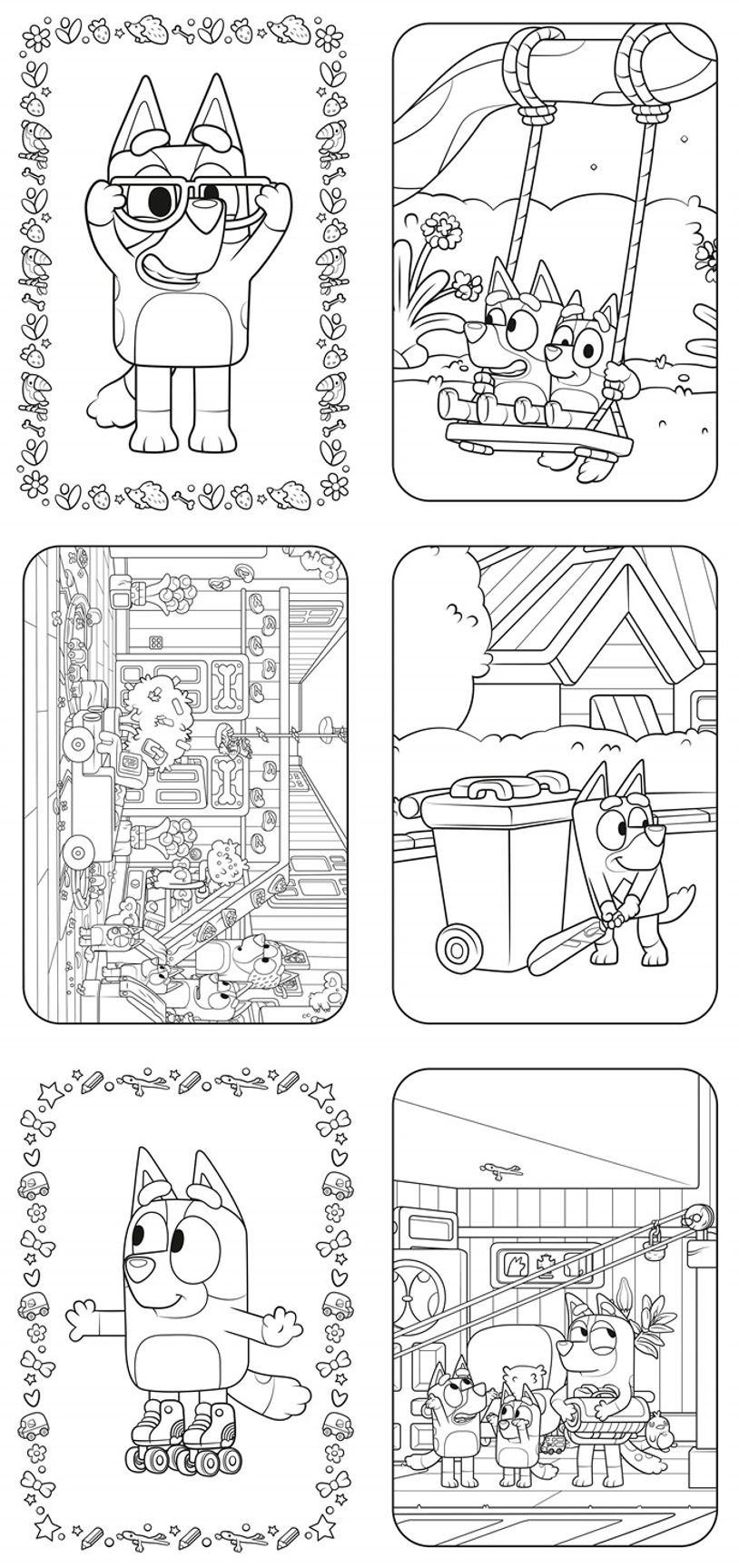 Bluey: Fun and Games Colouring Book | Bluey - 교보문고