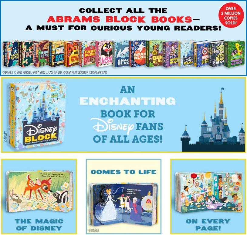 Disney Block : Magical Moments for Fans of Every Age | Abrams Appleseed ...
